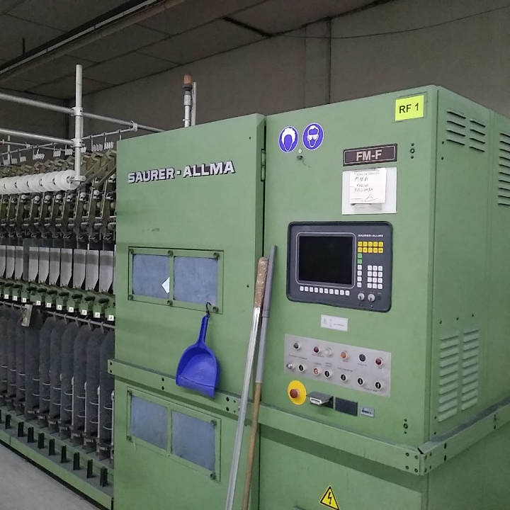Fancy yarn machine Saurer-Allma – BRENZITEX L.T.D.